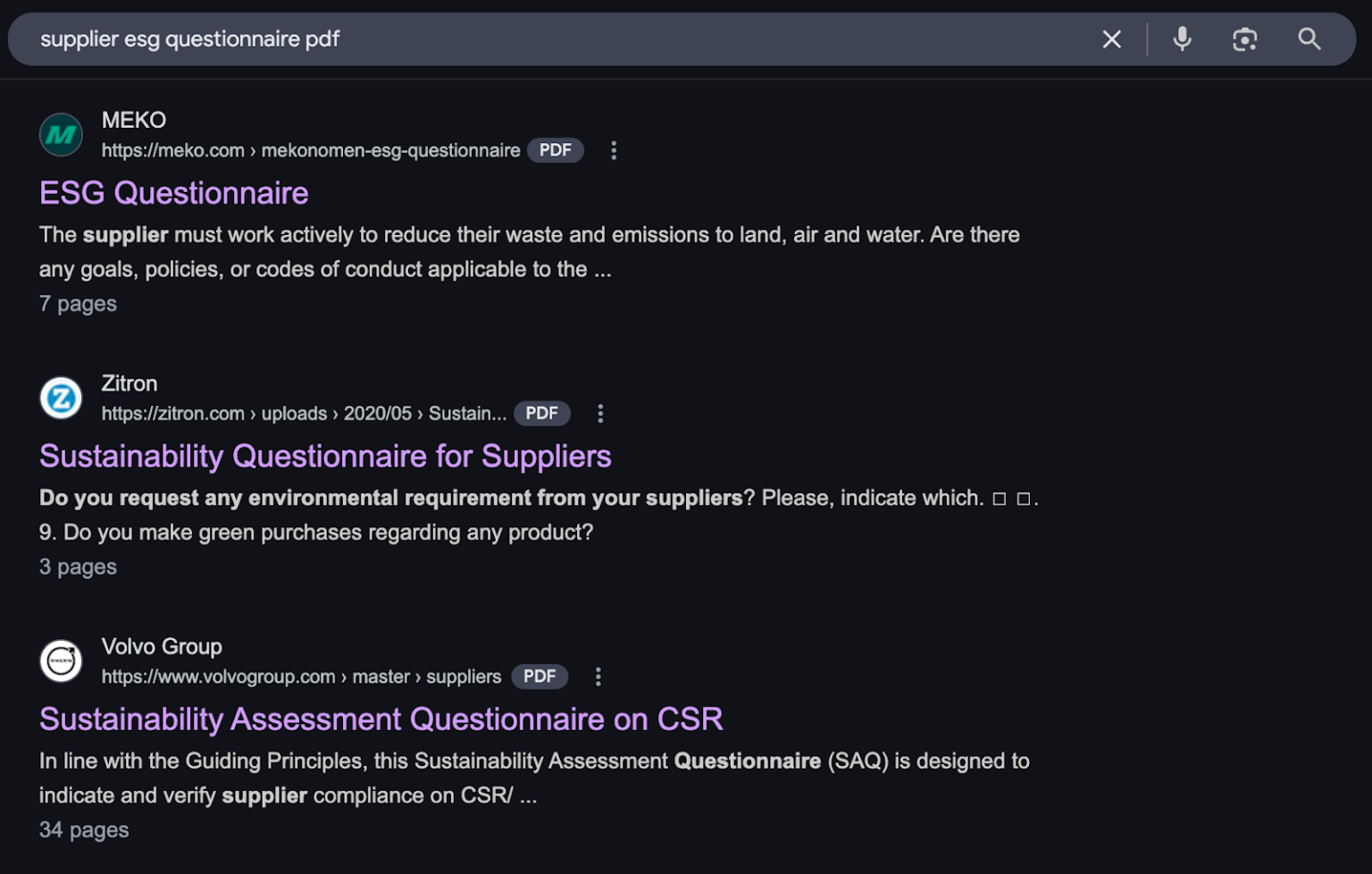A Quick Guide to Supplier ESG Questionnaires