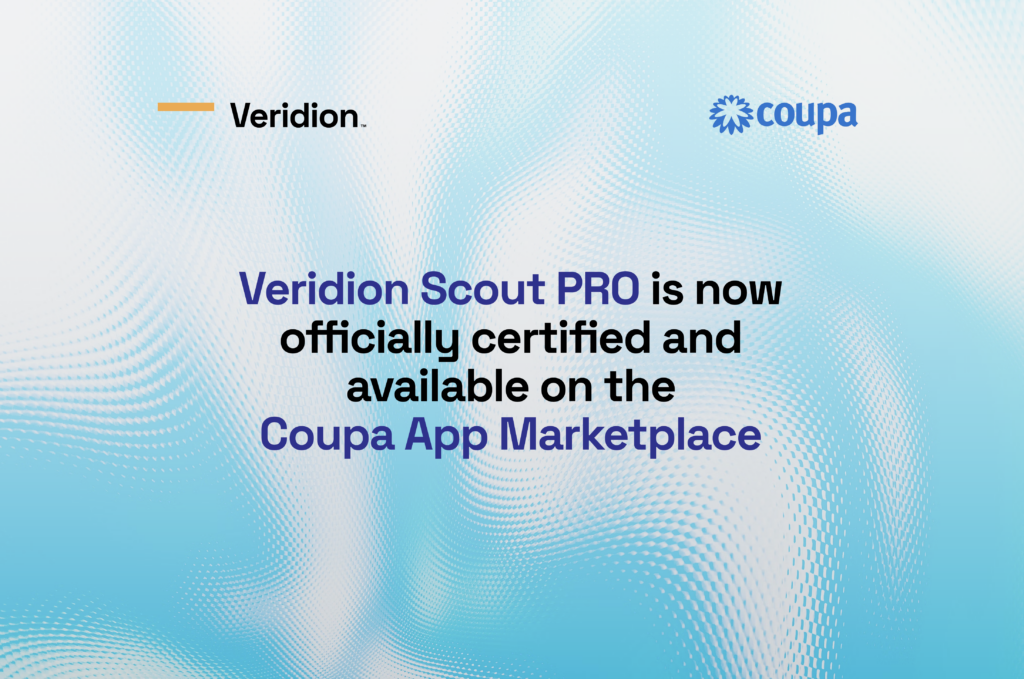 Veridion Scout PRO Now Available on the Coupa App Marketplace, Elevating Supplier Discovery ...