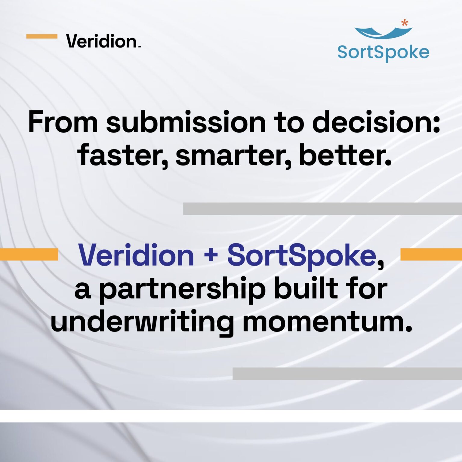 Veridion and SortSpoke Partner to Transform Underwriting Efficiency - Veridion